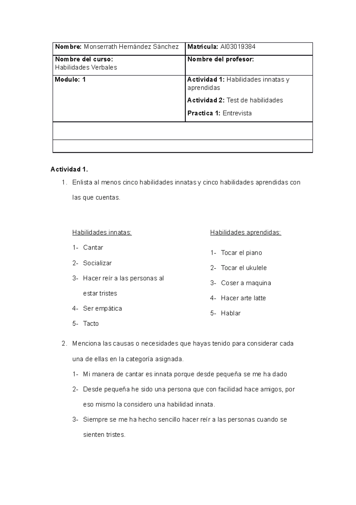 Evidencia 1: Estrategias de Comunicación en Habilidades Verbales Modulo ...