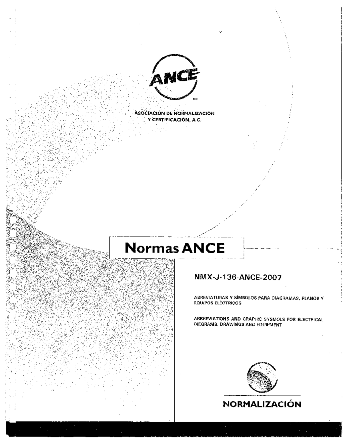 NMX J 136 ANCE 2007 - Abreviaturas y Símbolos Eléctricos - Studocu
