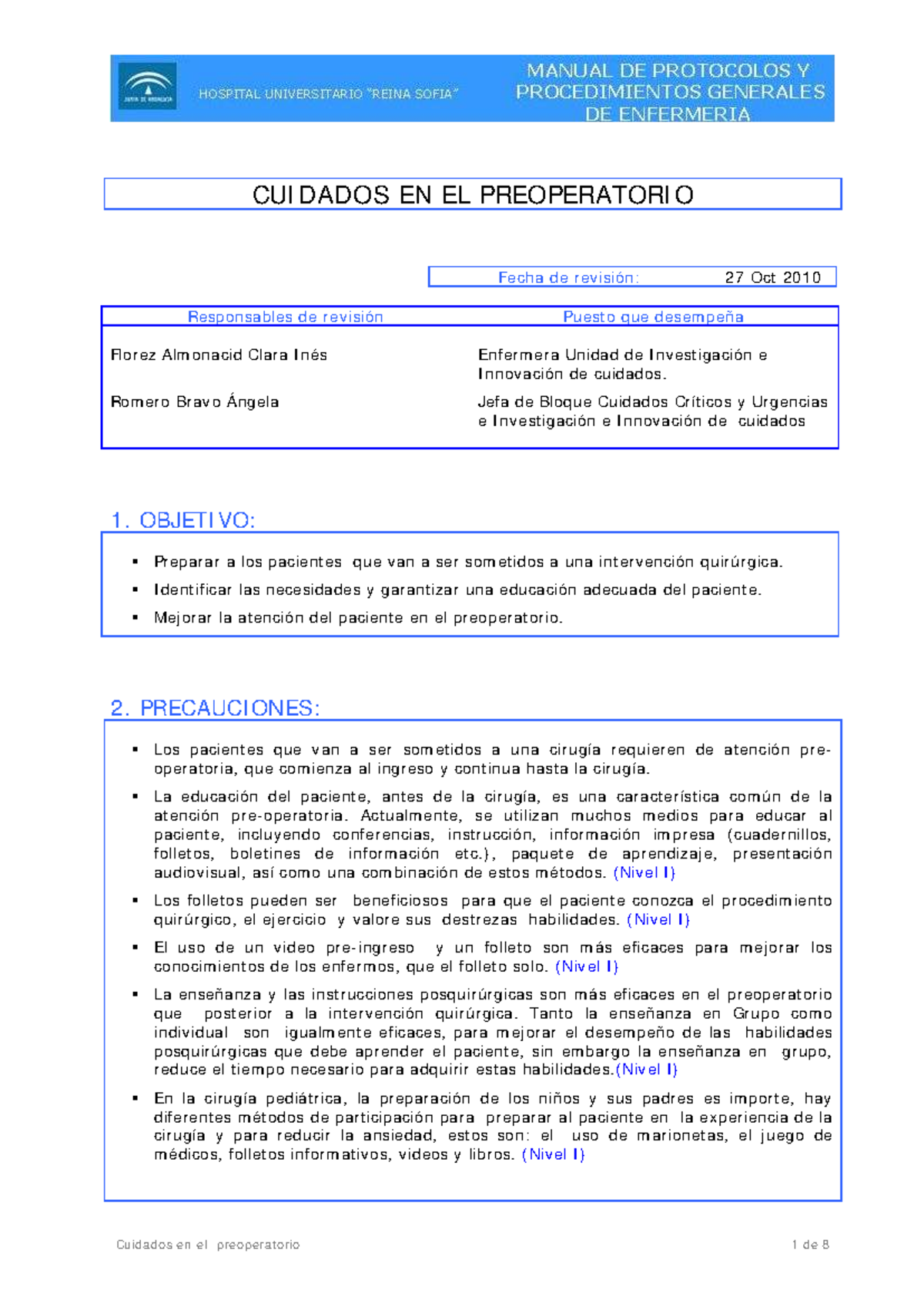 Cuidados Preoperatorios: Guía Completa para Pacientes y Enfermeras ...
