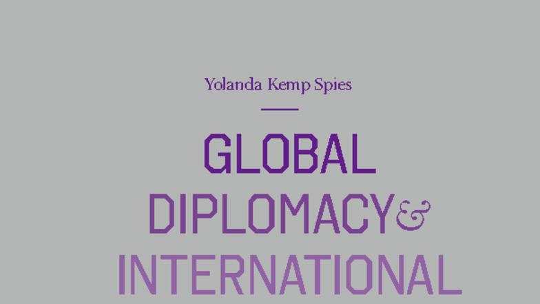 Origins and Evolution of Diplomacy: Insights from Y. K. Spies (2019 ...