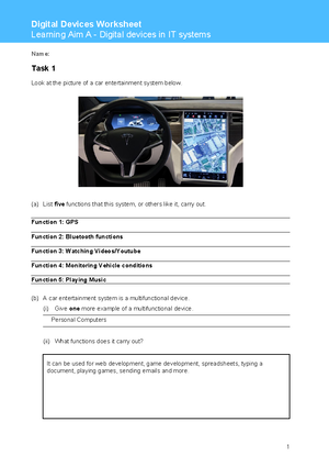 BTEC Level 3 ICT Cloud Storage Assignment - Pearson BTEC Level 3 ...