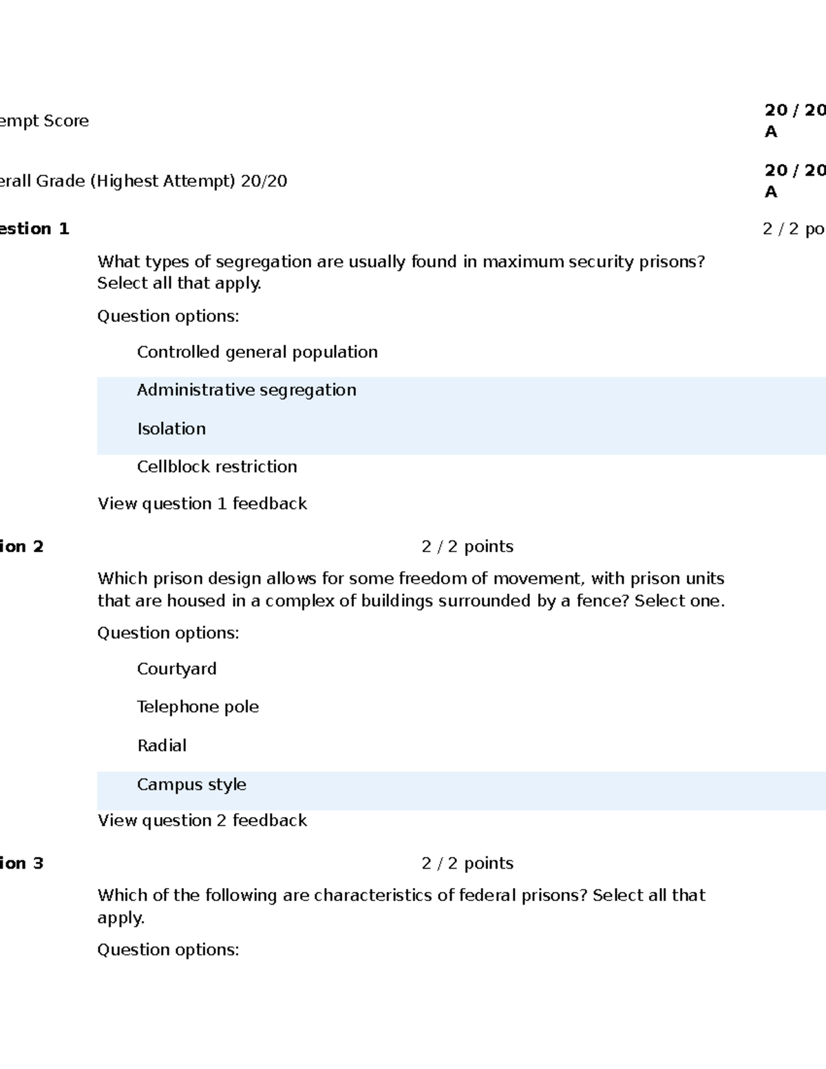 CJ-210 Module 4-3 Quiz Answers and Key Insights - Studocu