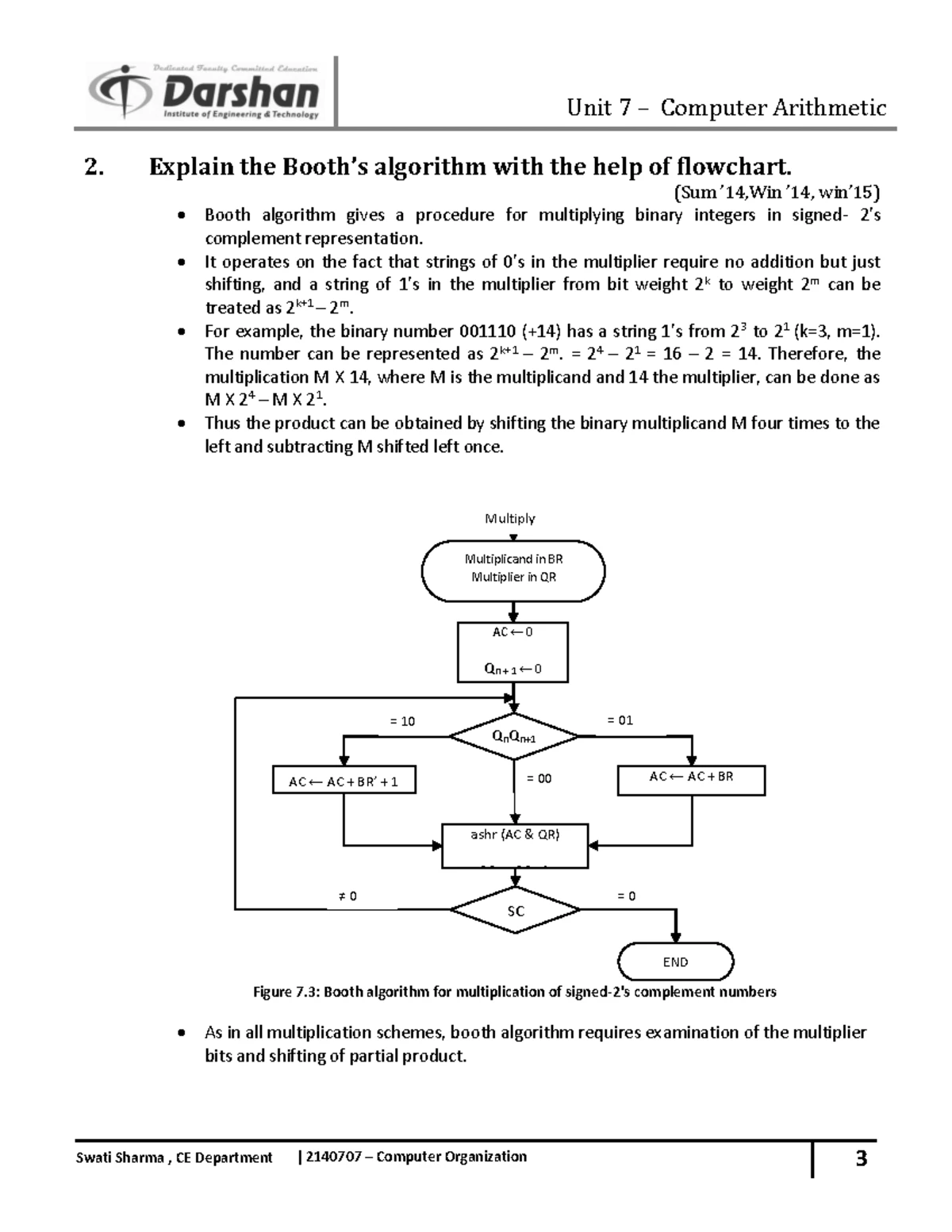 CH 4 - Register Transfer Language & Microoperations Notes - Studocu