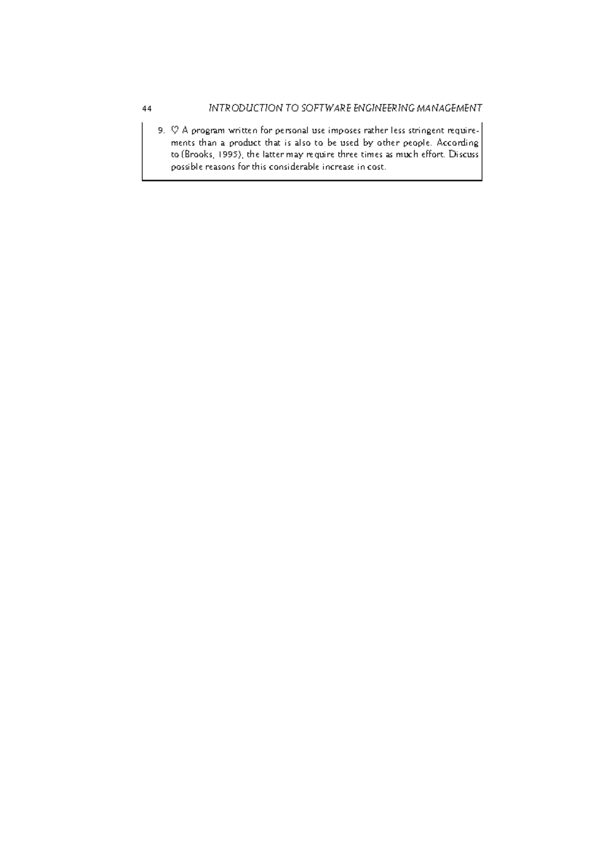 Computer Engineering 101 - 44 INTRODUCTION TO SOFTWARE ENGINEERING ...