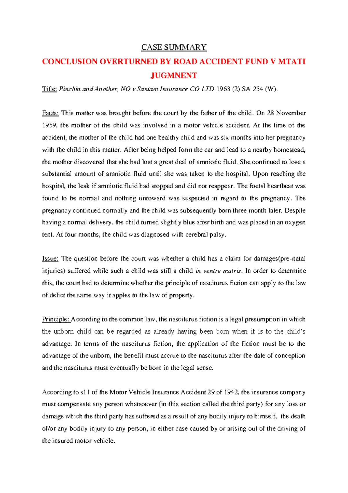 Common Law Domicile Principles: Legal Residence Explained - Studocu