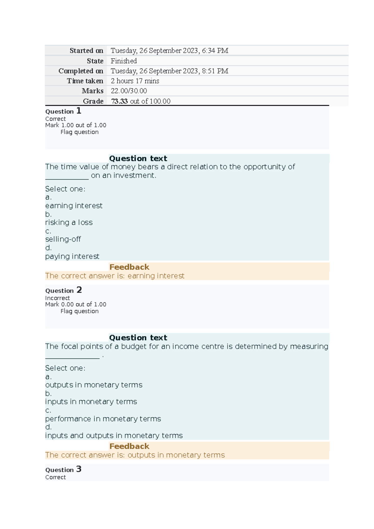 MNB1601: Assignment 3 Performance and Financial Analysis - Studocu