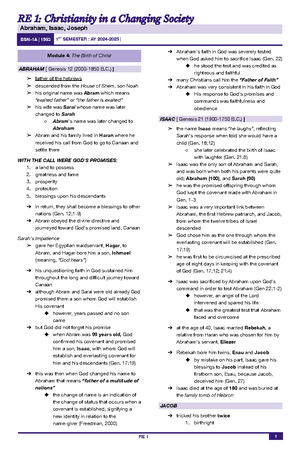 Module 3 - Christian Ethics - Module 3 - Christian Ethics Desired ...