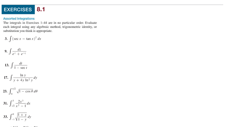 Math141 Week 4 Tutorial: Exercises on Integrations and Areas - Studocu