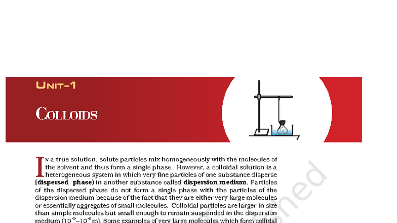 COLLOIDS I: Preparation of Lyophilic & Lyophobic Sols - Lab Manual ...