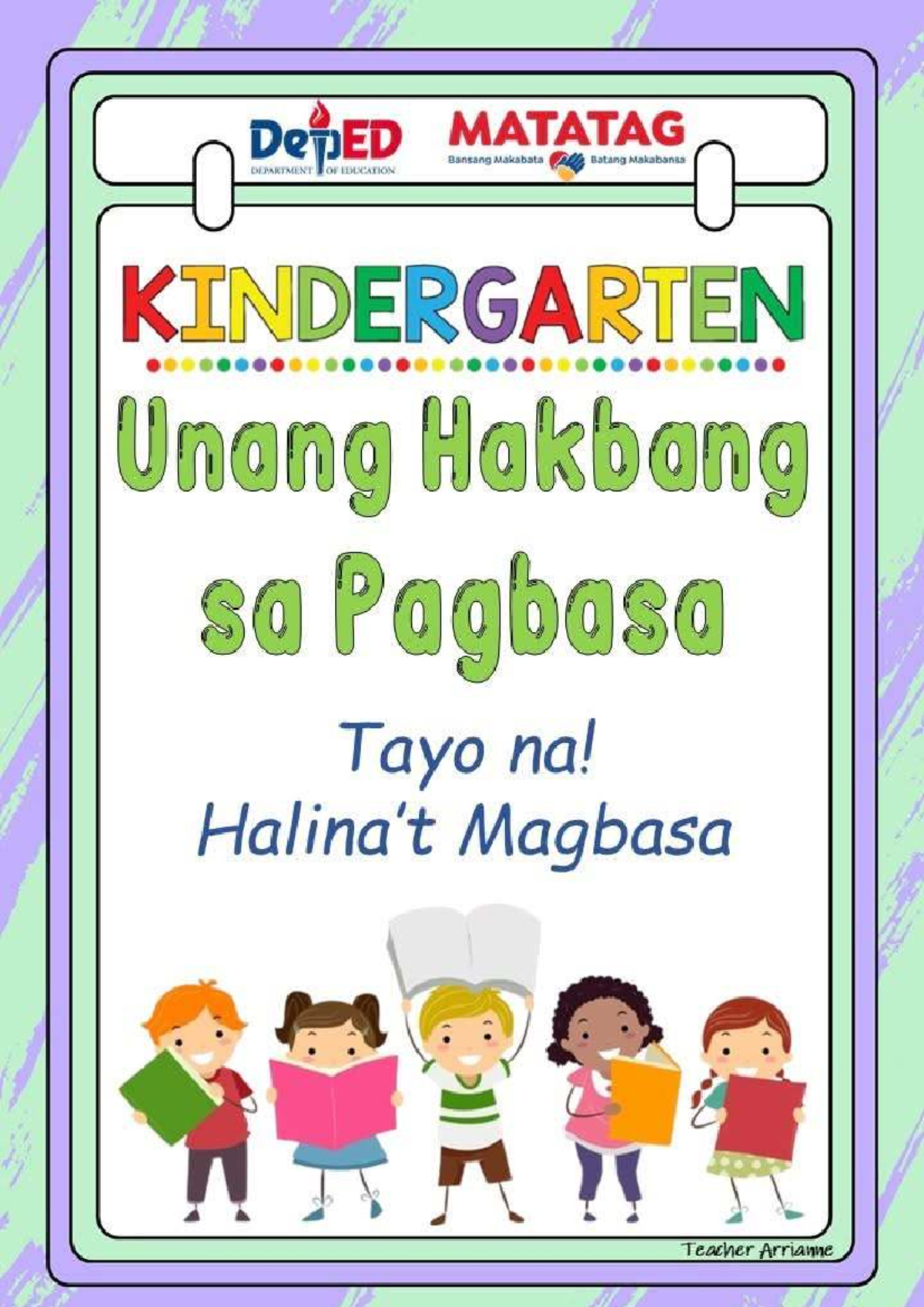 Marungko Reading Materials for DepED Kindergarten (ARALIN 1-11) - Studocu