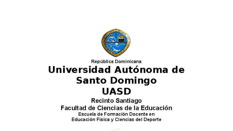 Portada didactica uasd - Informática I - República Dominicana ...