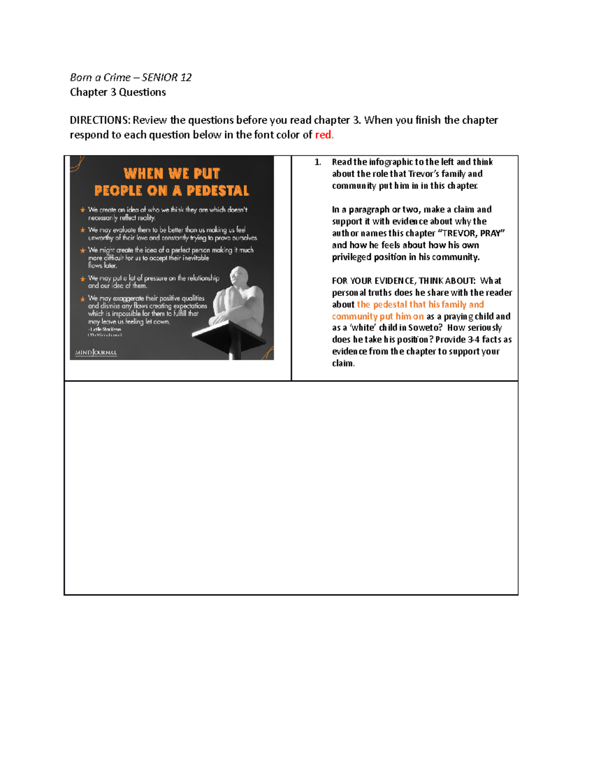 Born a Crime - Ch 3 Analysis Questions & Insights - Studocu