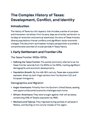Spanish Colonization of Texas: Motivations, Expeditions, and Impact ...