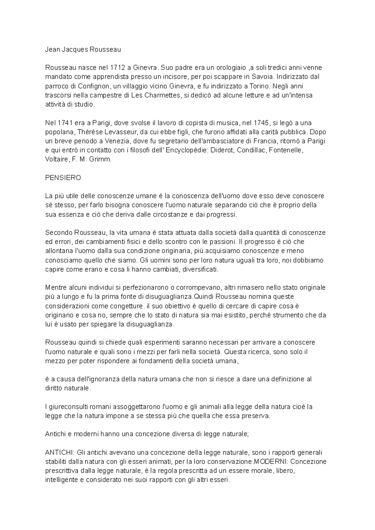 Rousseau e Hobbes: Confronto tra Filosofia Politica e Contratto Sociale ...