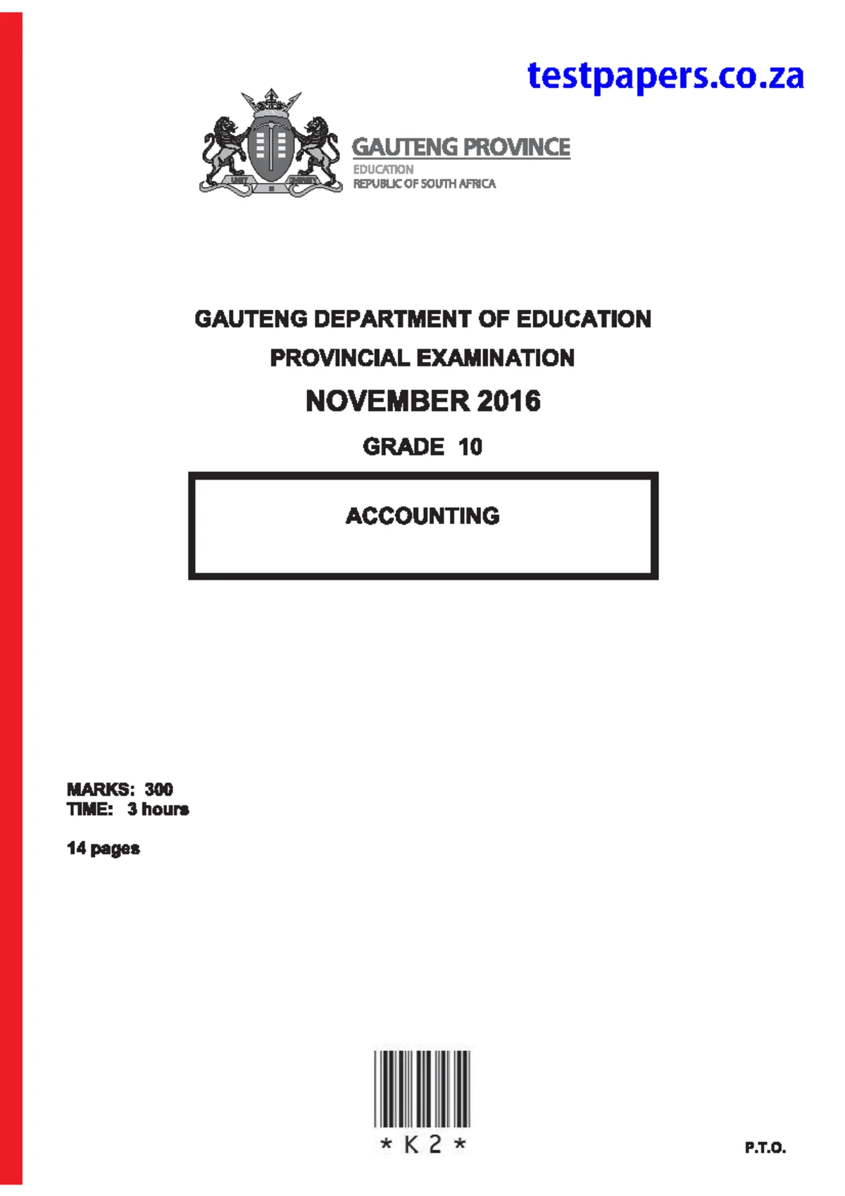 Limpopo Business Studies Grade 10 September 2023 Question Paper & Memo ...