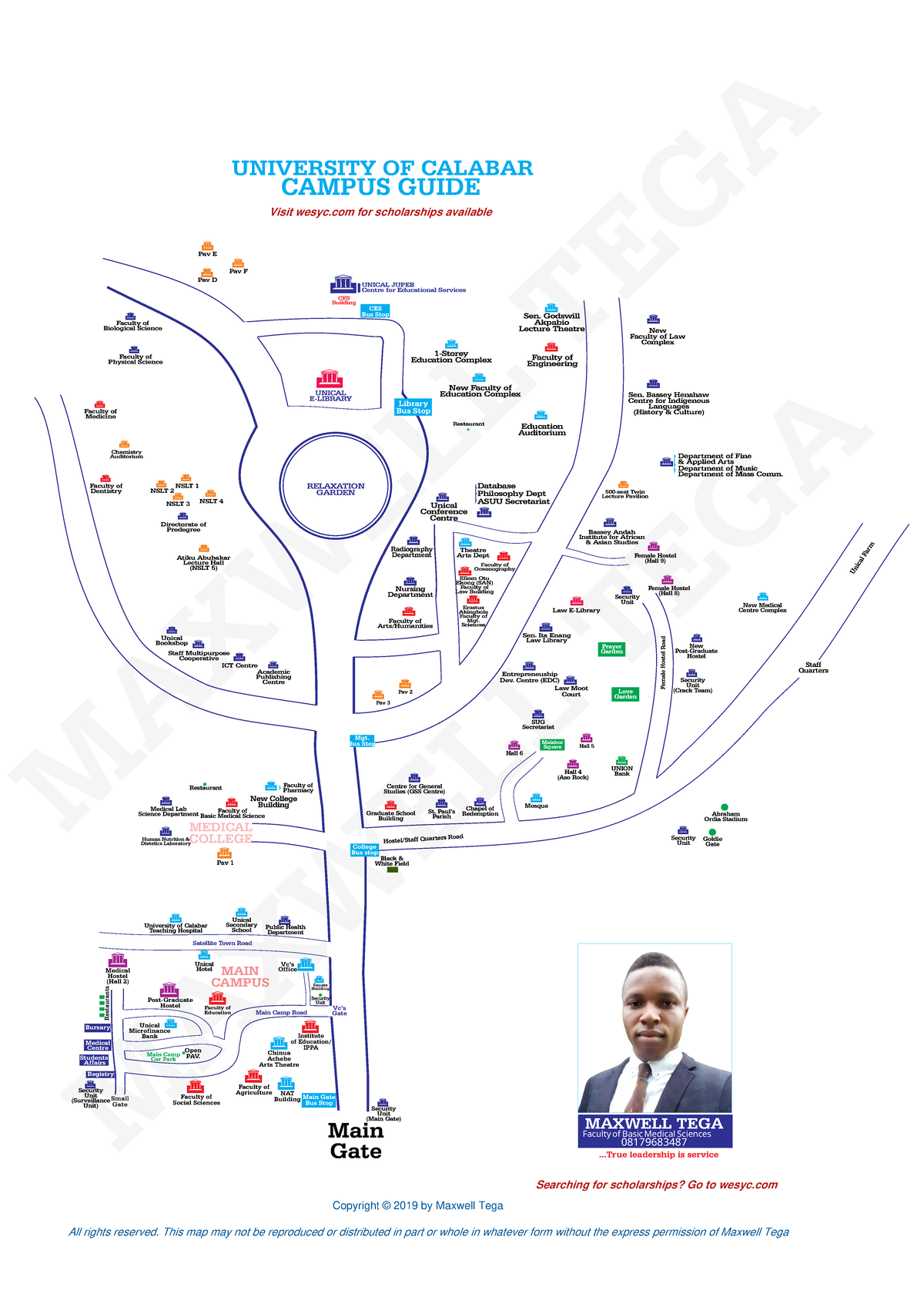 UNICAL Campus Guide: Essential Locations and Facilities - Studocu