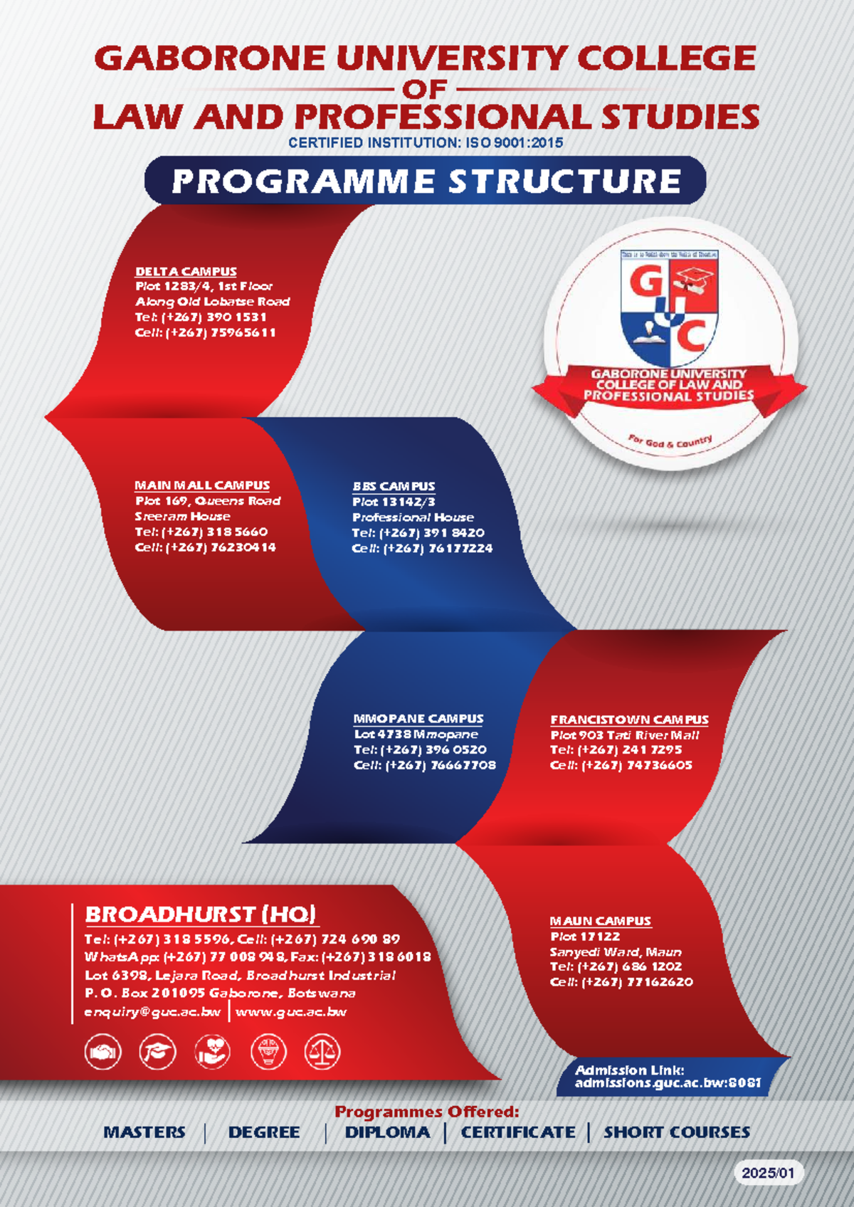 GUC Programme Structure Overview 2024: Courses & Modules - Studocu