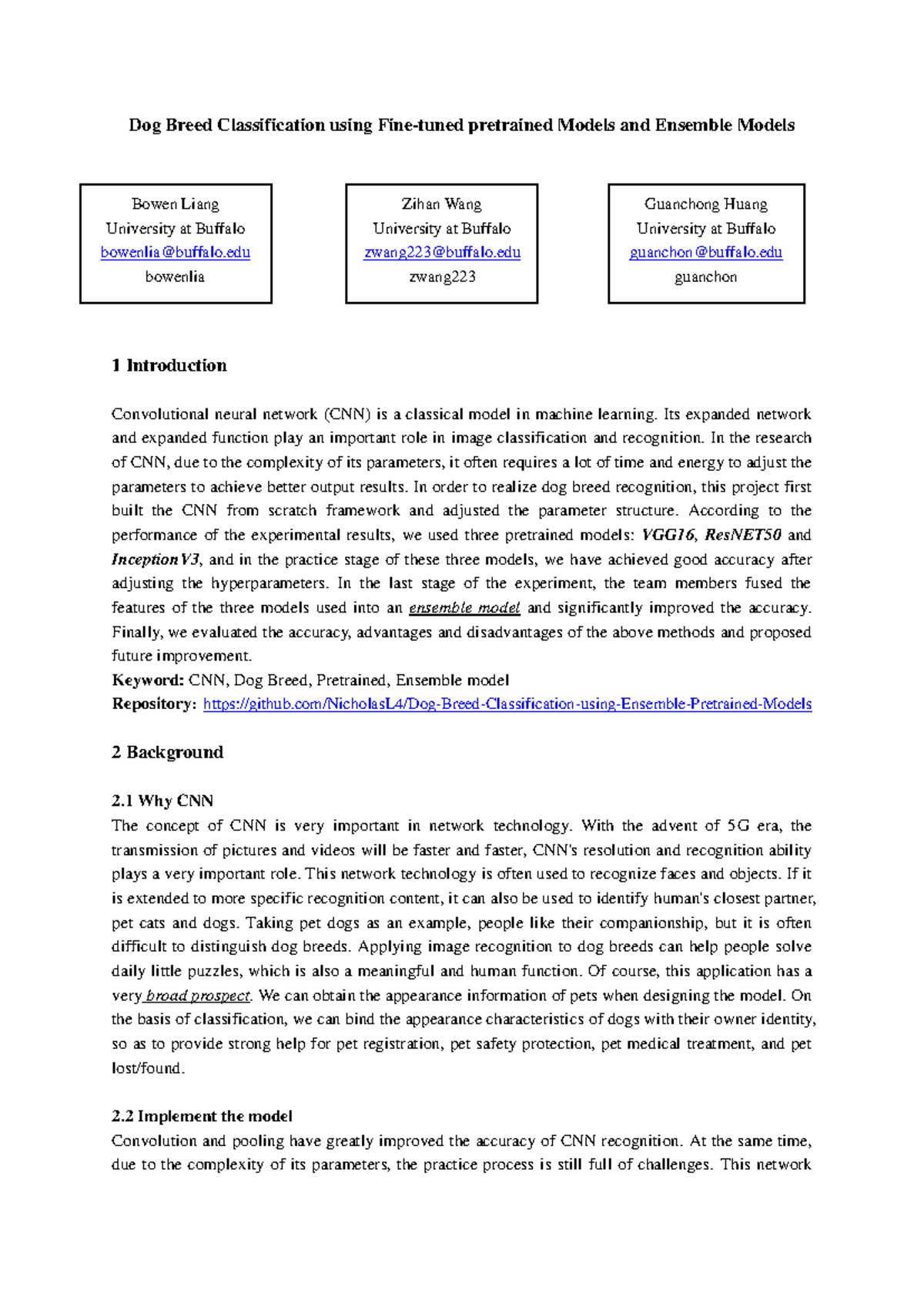 676 project report - AAAAAAAAAAAAA - Dog Breed Classification using ...