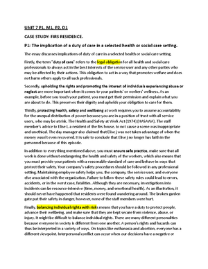 PIES-Revision - unit 1 - Health and Social Care Unit 1 PIES Revision ...