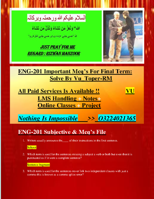 CS201Latest Solved MCQs - vustudents.ning vustudents.ning Quiz Start ...