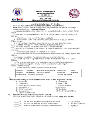 K to 12 ICT Technical Drafting (NC II) Curriculum Guide Overview - Studocu
