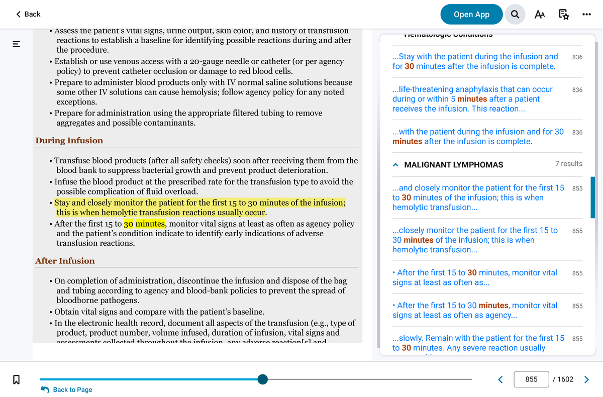 Nursing 836: Blood Transfusion Procedures and Monitoring Guidelines ...
