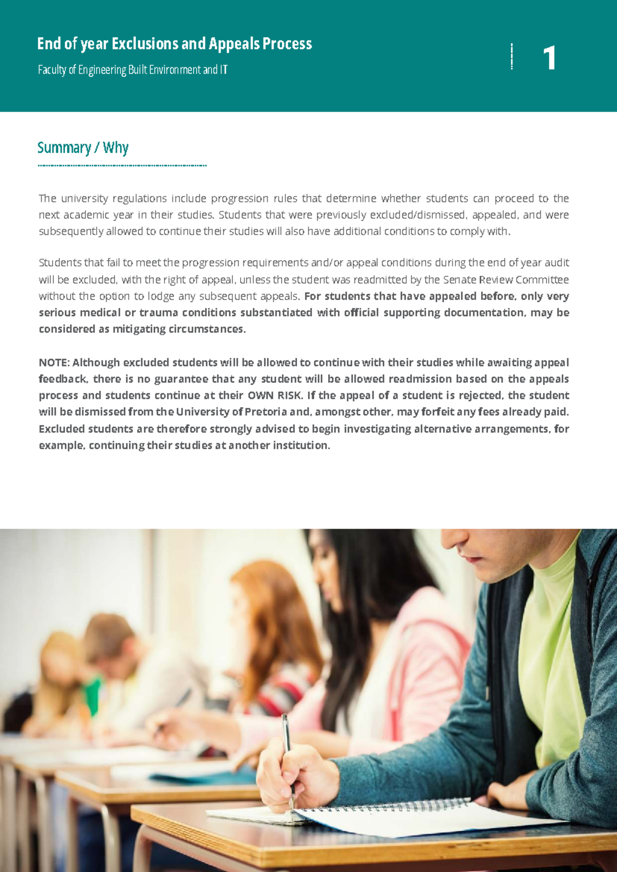 EBIT 2024 End of Year Exclusions & Appeals Process Overview - Studocu