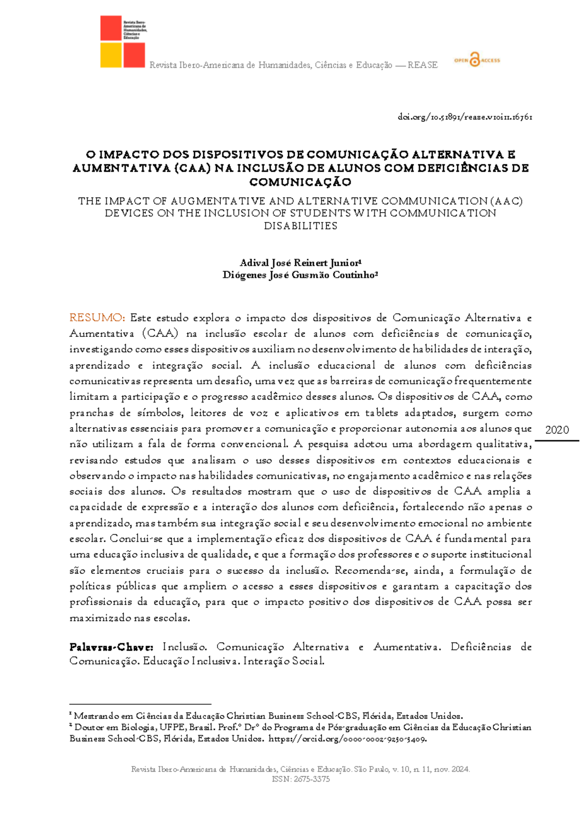 [151]+X+O+ Impacto+DOS+ Dispositivos+DE+ Comunicação+ Alternativa+E+ ...