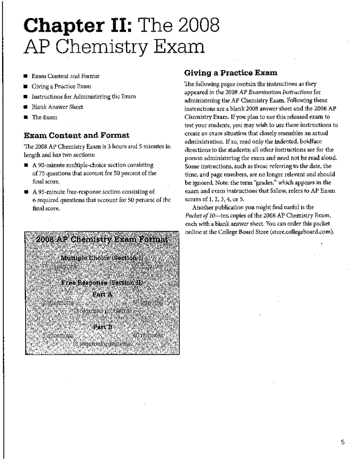 2008 AP Chemistry Exam Review: Student Performance Insights - Studocu