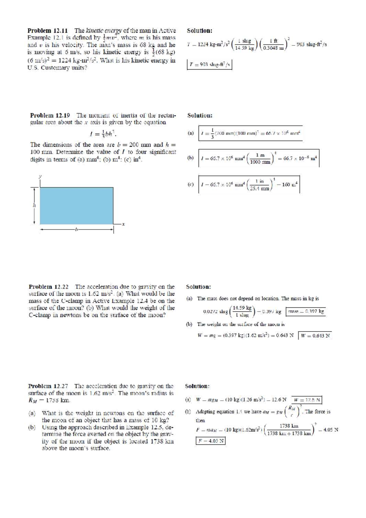 Chapter 12 Homework Solutions for Enhanced Learning - Studocu