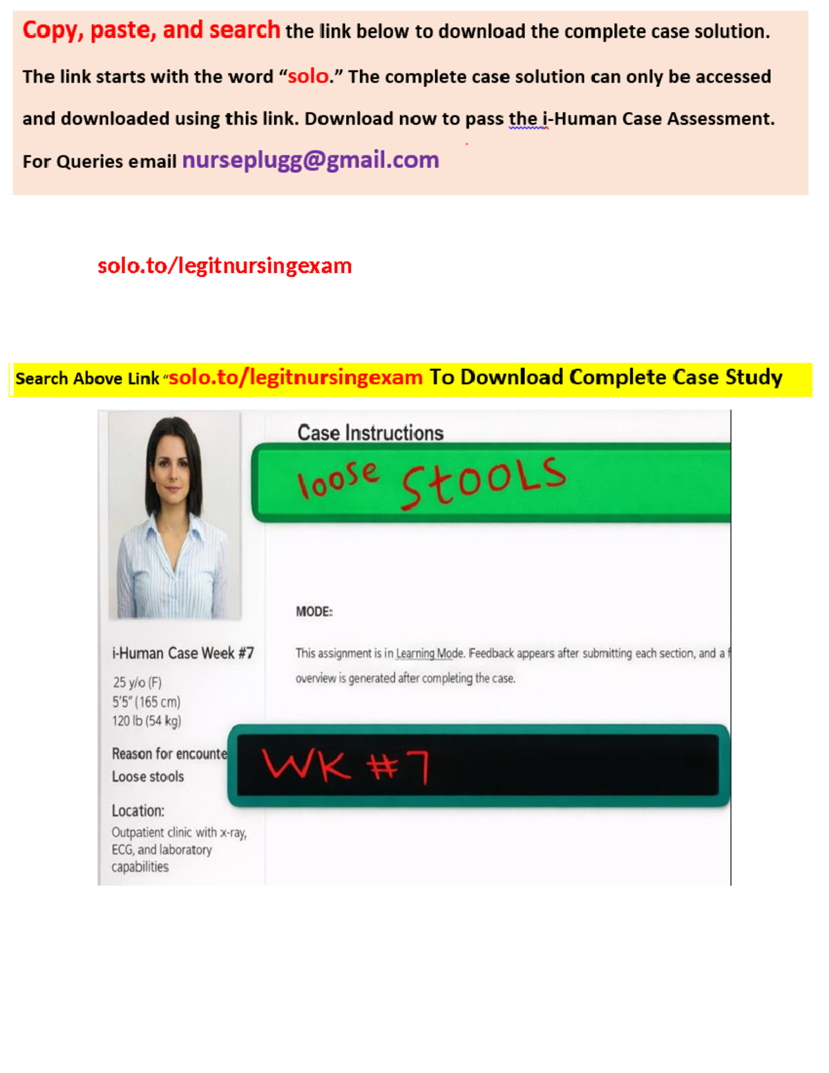 25-Year-Old Patient with Loose Stool - iHuman 2026 Week 7 Case Study ...
