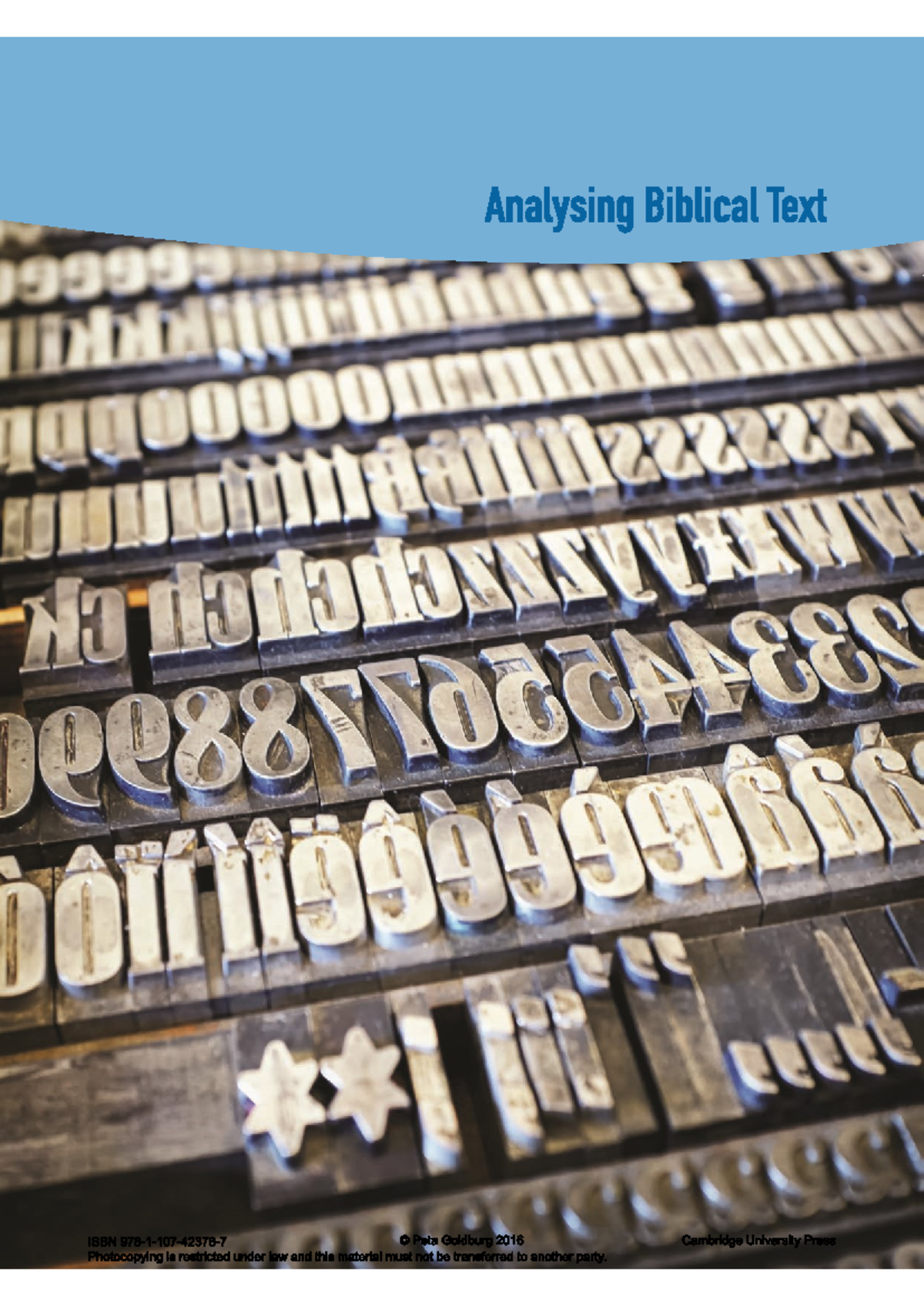 Analysing Biblical Text: Understanding Sacred Writings - Studocu