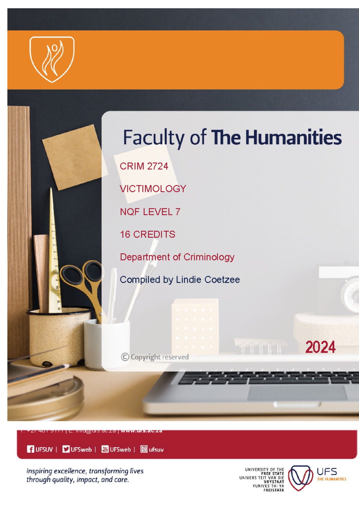 CRIM 2724 Victimology Study Guide 2024: Final Exam Preparation - Studocu