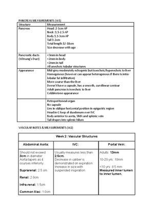 Abdominal Ultrasound Worksheet sections for assessment final-3 ...