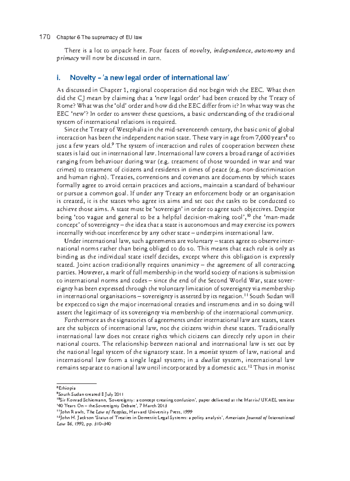 Zlib - 170 Chapter 6 The supremacy of EU law There is a lot to unpack ...