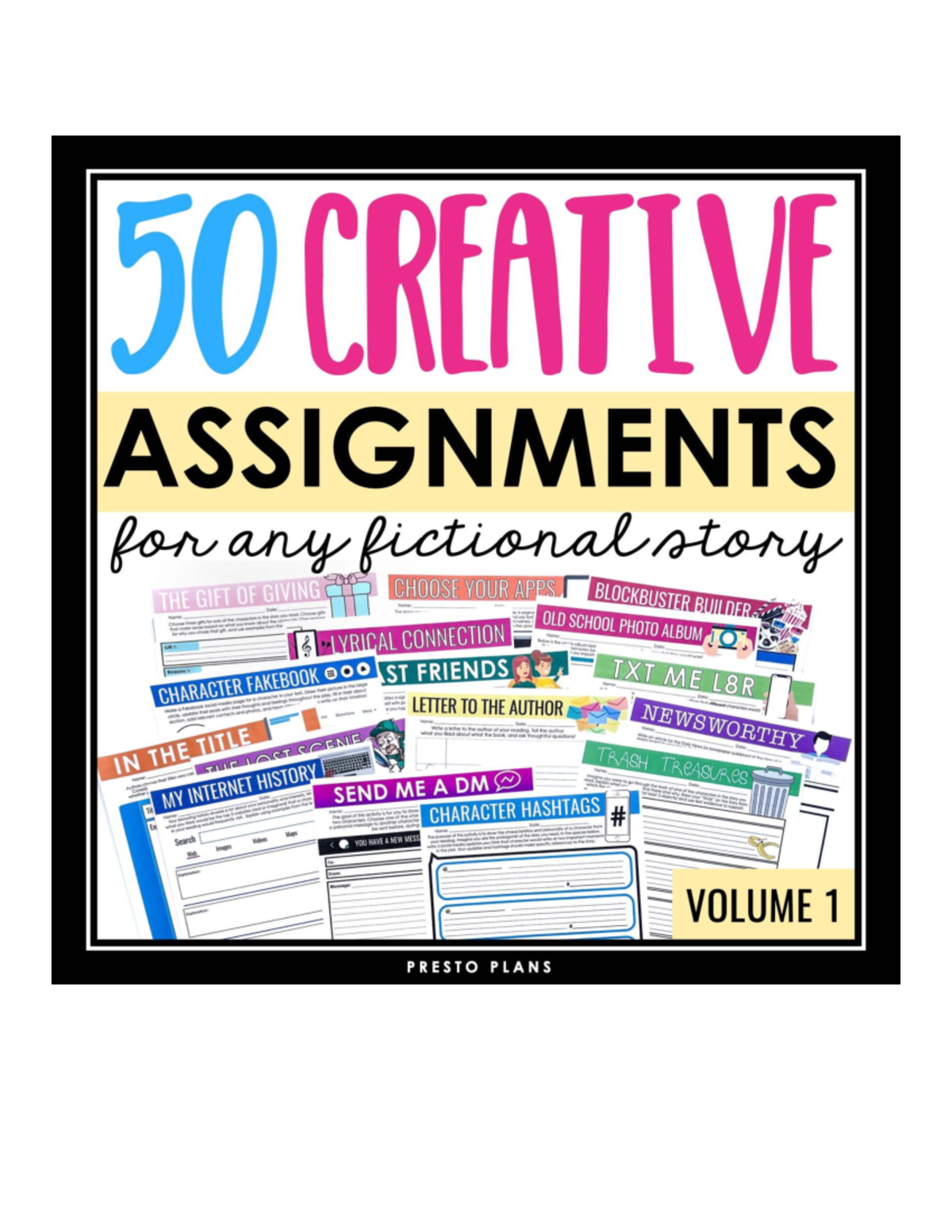 Fifty Creative Assignments for Any Novel or Short Story - Studocu