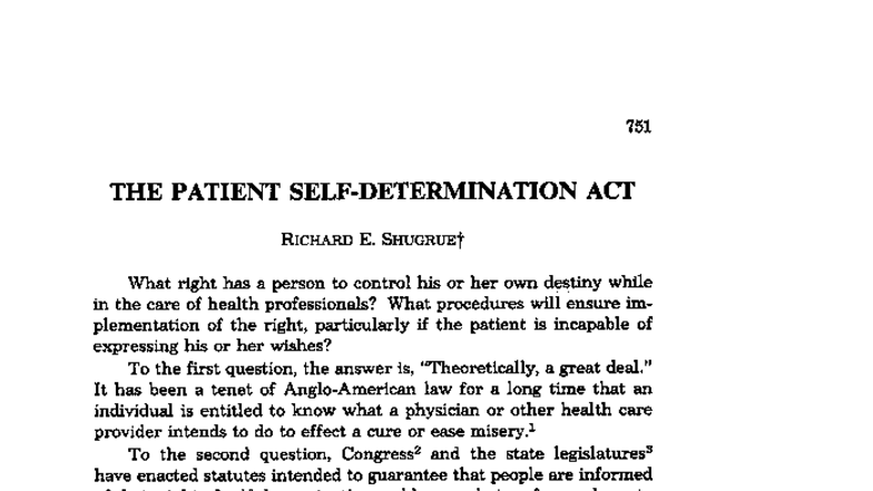 The Patient Act: Rights and Autonomy in Medical Decision-Making - Studocu