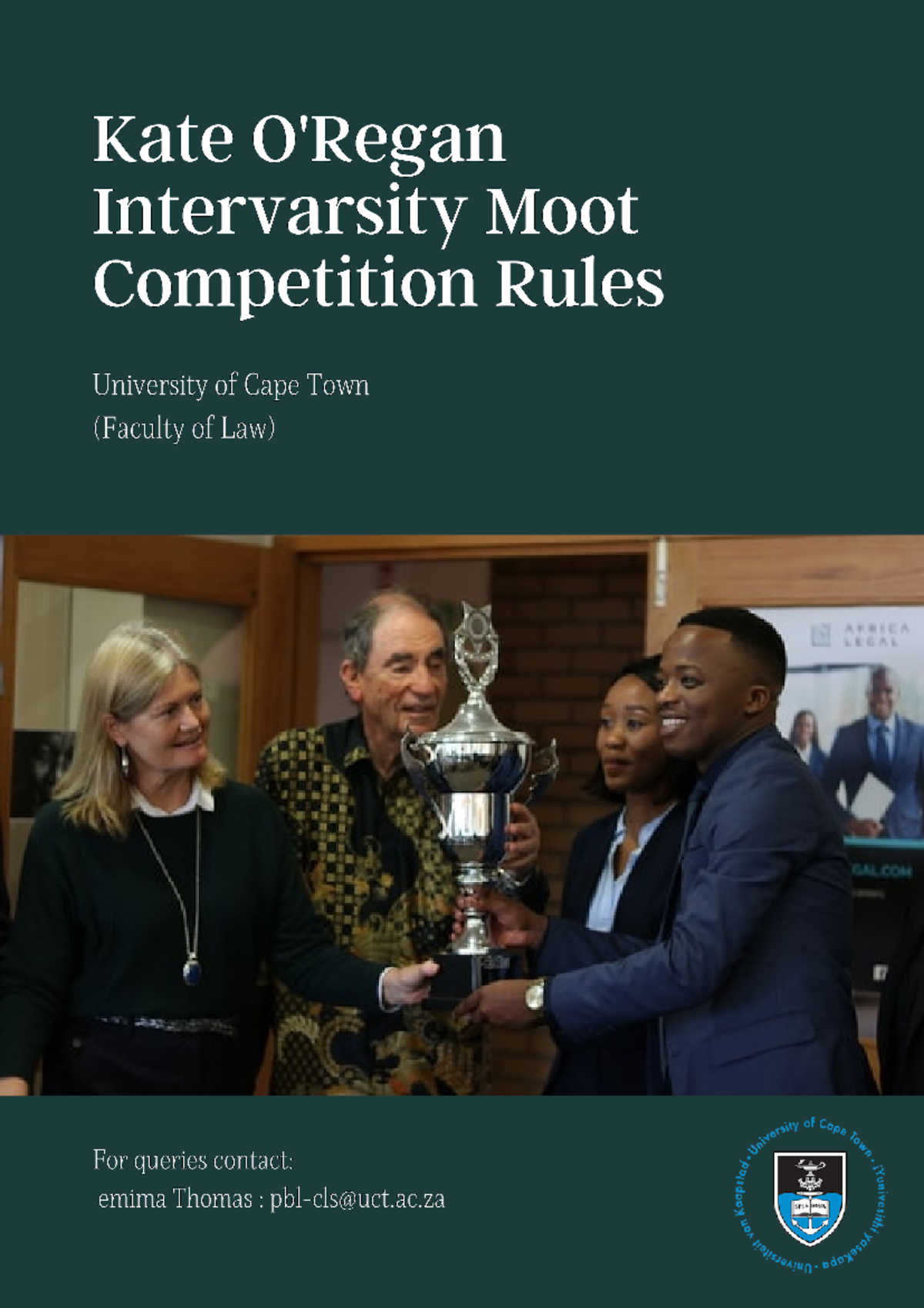 Kate O'Regan Intervarsity Moot Competition 2023 Rules and Guidelines ...