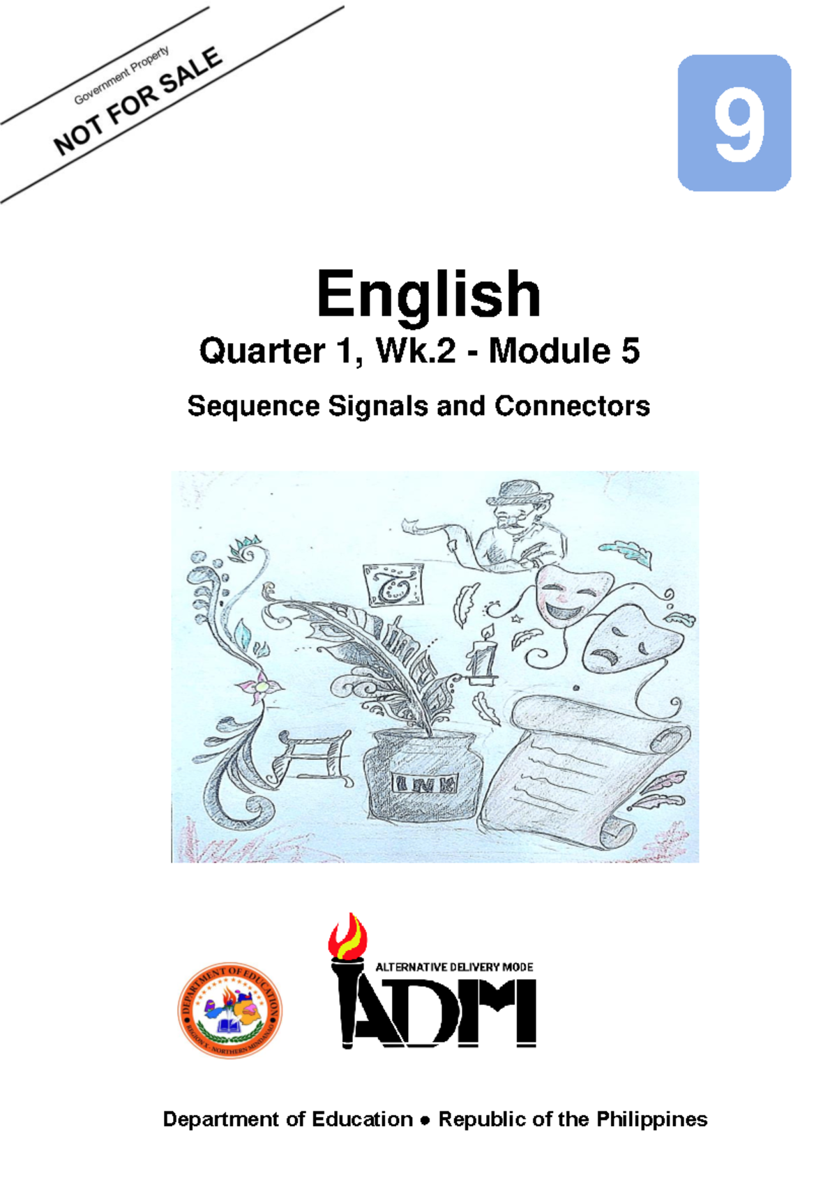 English 9 Q1 Mod 5: Sequence Signals & Connectors for Idea Development ...