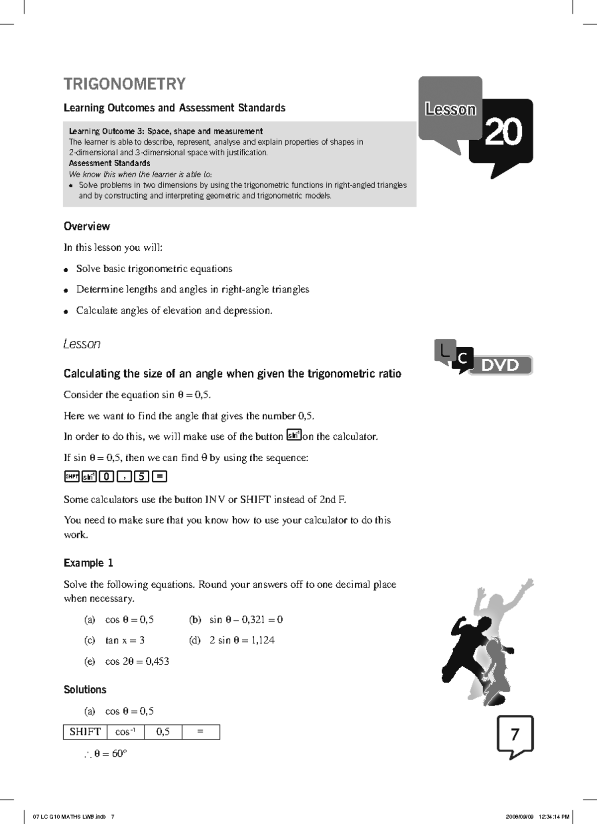 GR10 MATHS: Basic Trigonometry Learning Outcomes & Assessments - Studocu