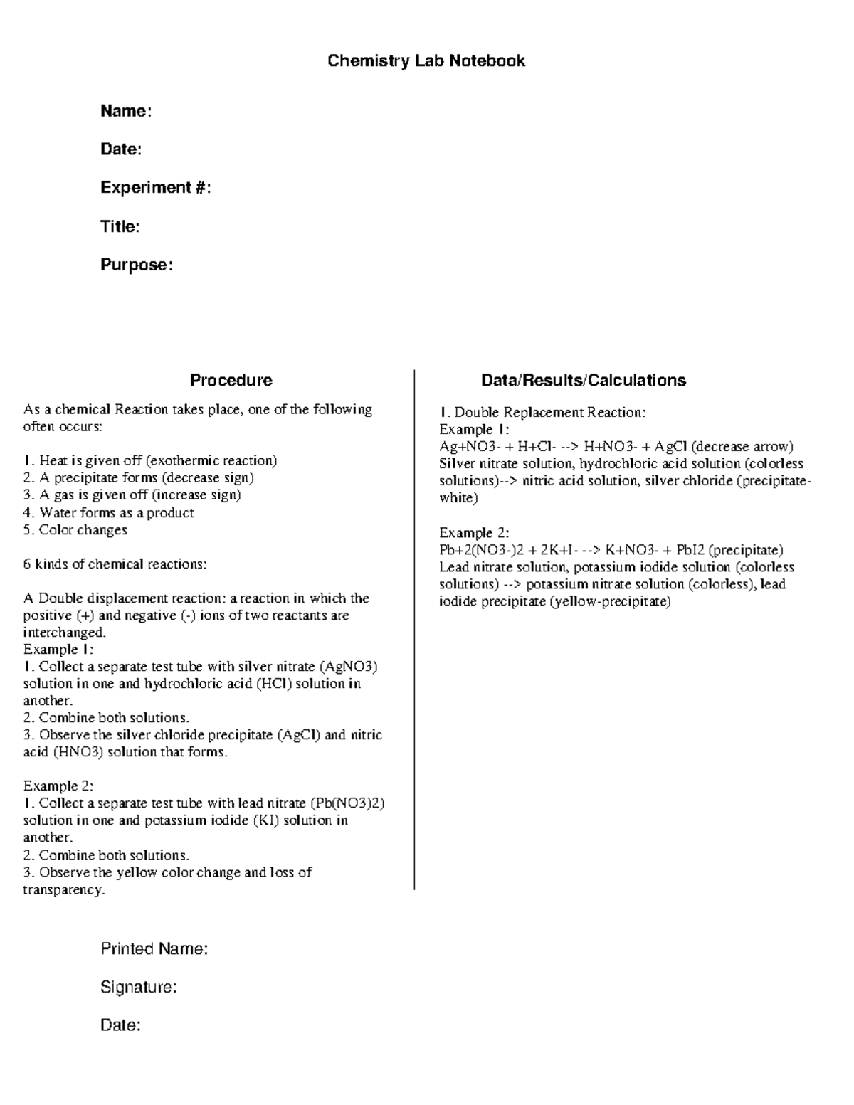 Lab 2 Report - Experiment Procedures and Results - Studocu