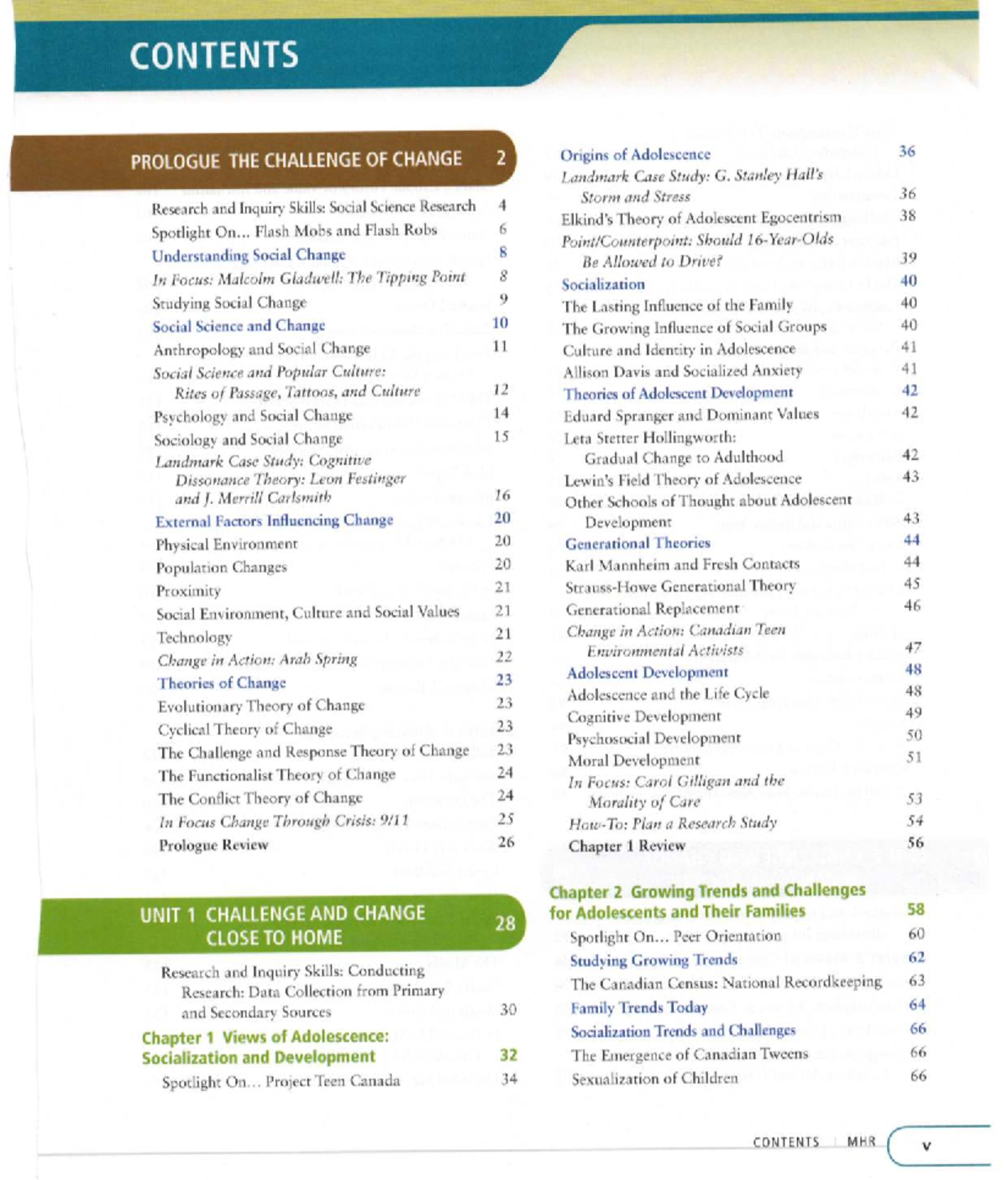 "HSB4U Chapter 1: Understanding Social Change and Its Impact" - Studocu