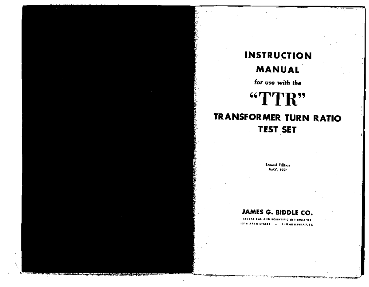 Manual de Instrucciones para TTR Model 3 - Biddle Co. - Studocu