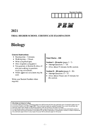 Year 11 Biology Notes - Full - Module 1 - Cells as the Basis of Life ...