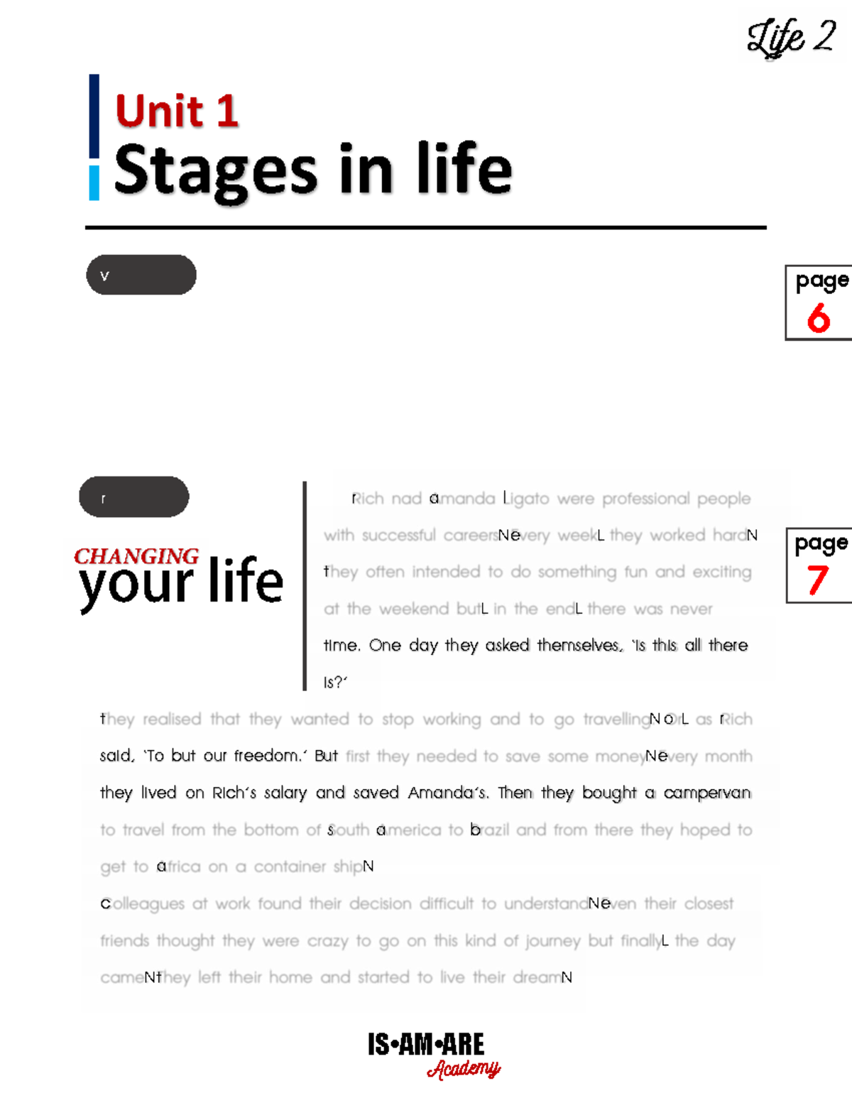 ENG2 Vocabulary & Grammar Notes - Life Stages and Future Forms - Studocu