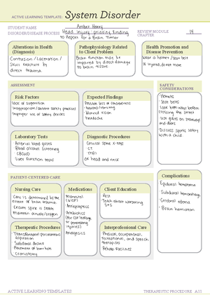 ATI Nursing concept beginner - ATI Nusre Logic: Nursing Concept ...