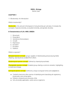 Biology - University Preparation - Grade: 11 - High School - Canada ...