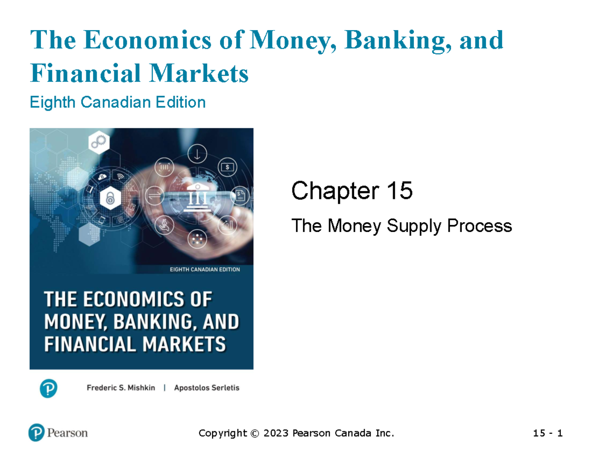 ECON331 - Chapter 15 - Econ 331 lecture notes - 15 - 1 The Economics of ...