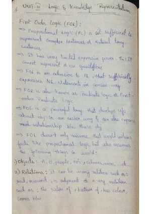 AI - Ai notes - UNIT I: Introduction: Artificial Intelligence is ...