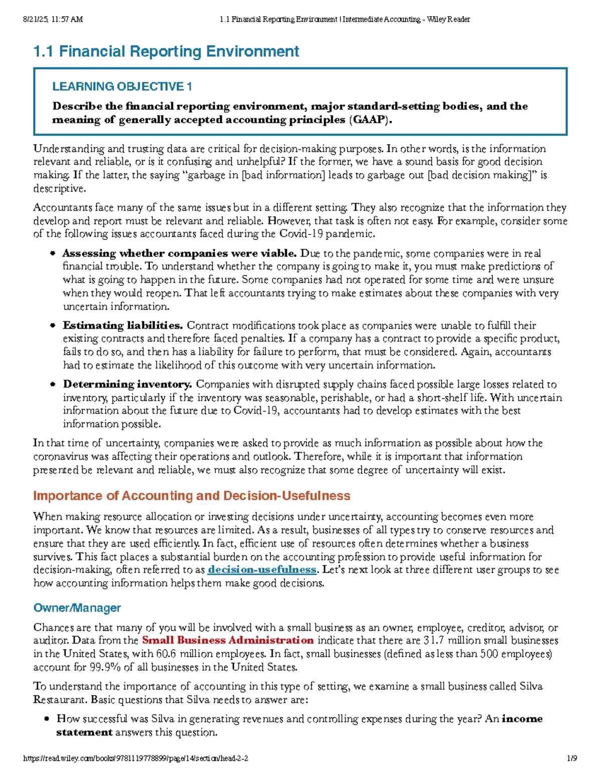 Intermediate Accounting: Understanding the Financial Reporting ...